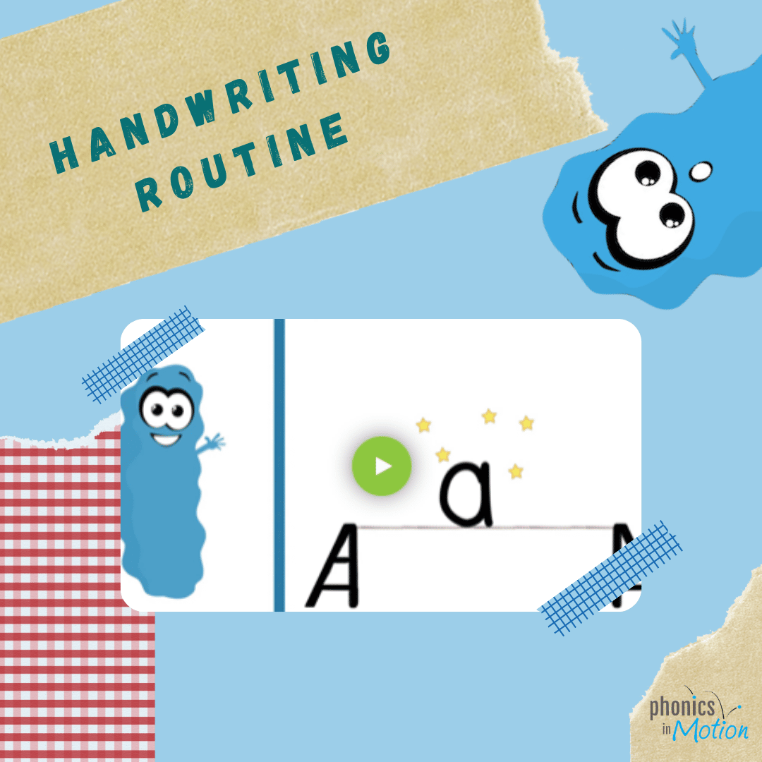 Developing a Handwriting Routine | Phonics in Motion